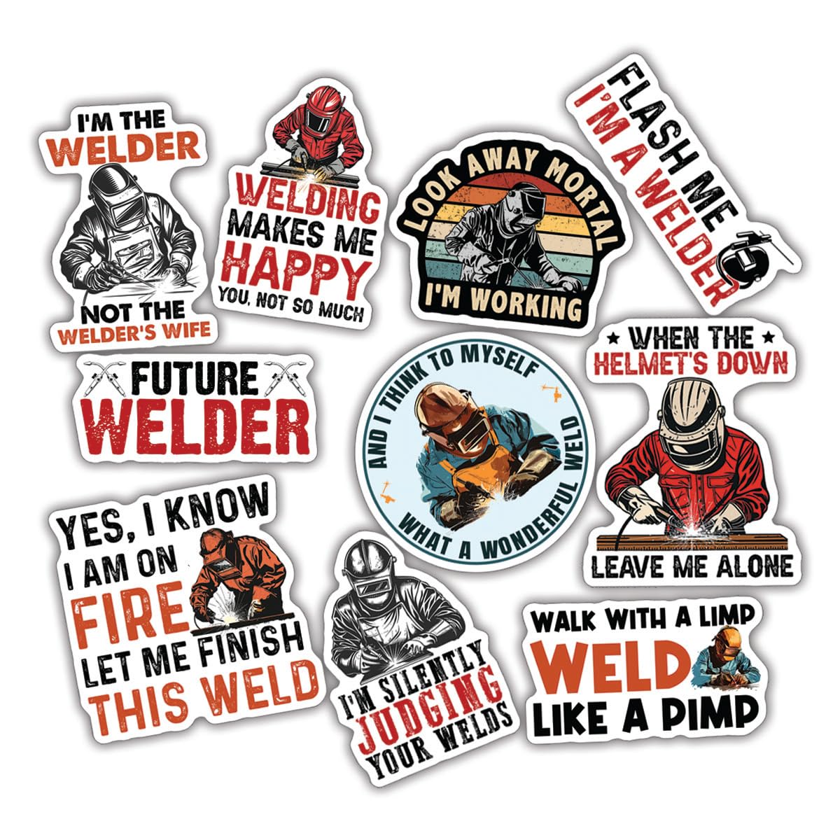 Welder Decals Stickers Flash Me Welding Welder Decal Sticker | Custom