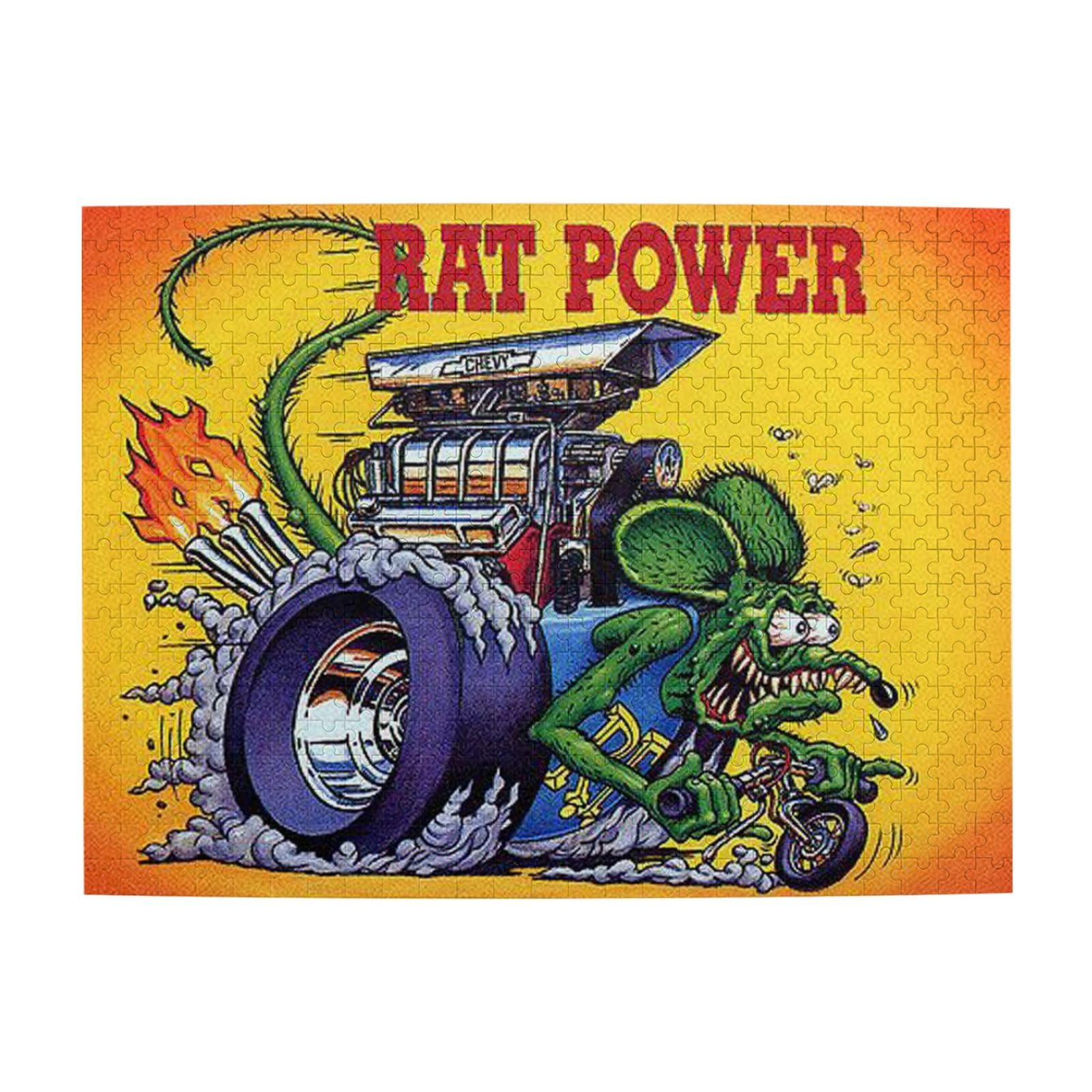 Amazon.com: DSERC Rat Cartoon Fink Anime Puzzles 500 Pieces Cartoon ...