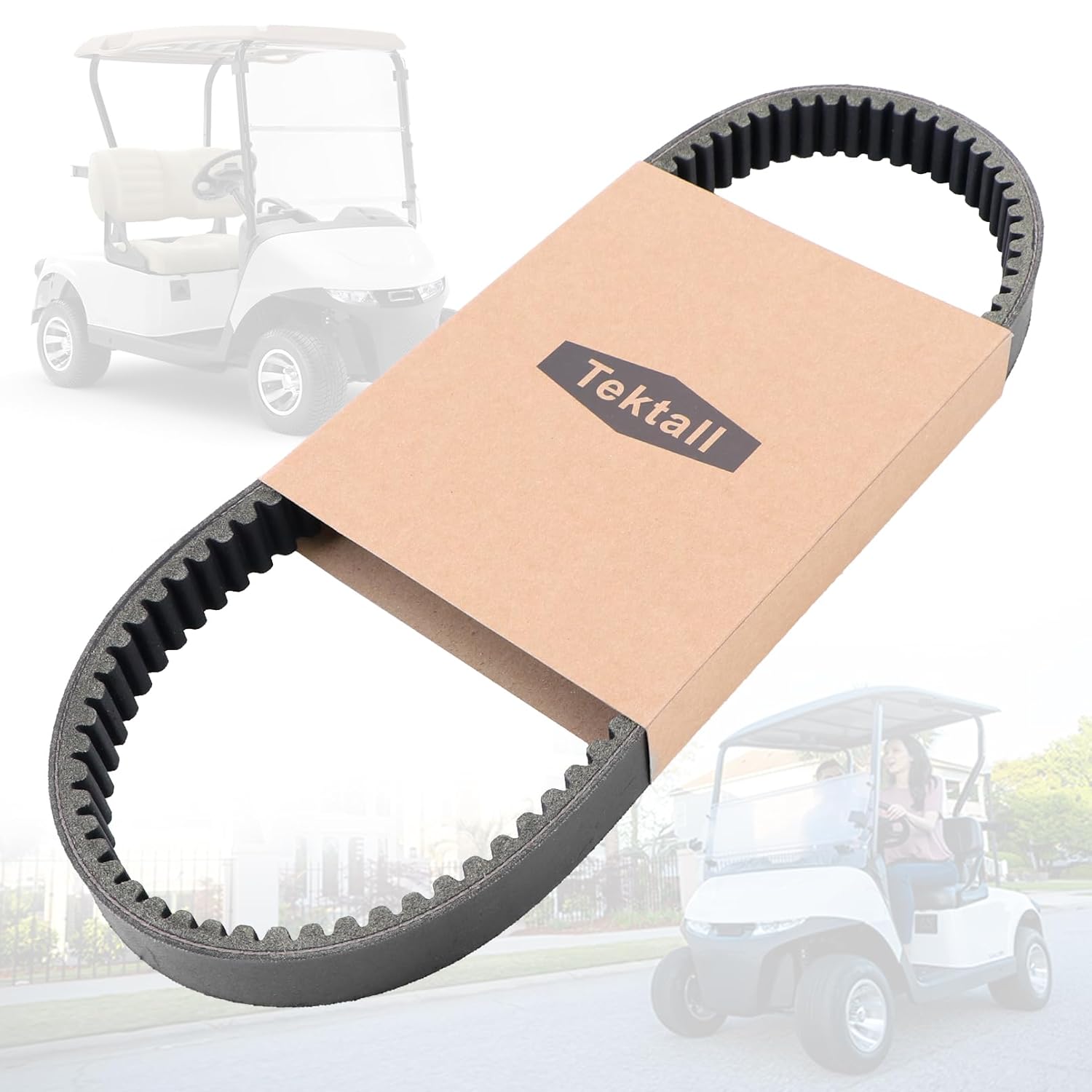 Correa de transmisión para EZGO 2-Cycle & 4-Cycle Marathon Golf Cart OEM 27077-G02,27077-G01 ...