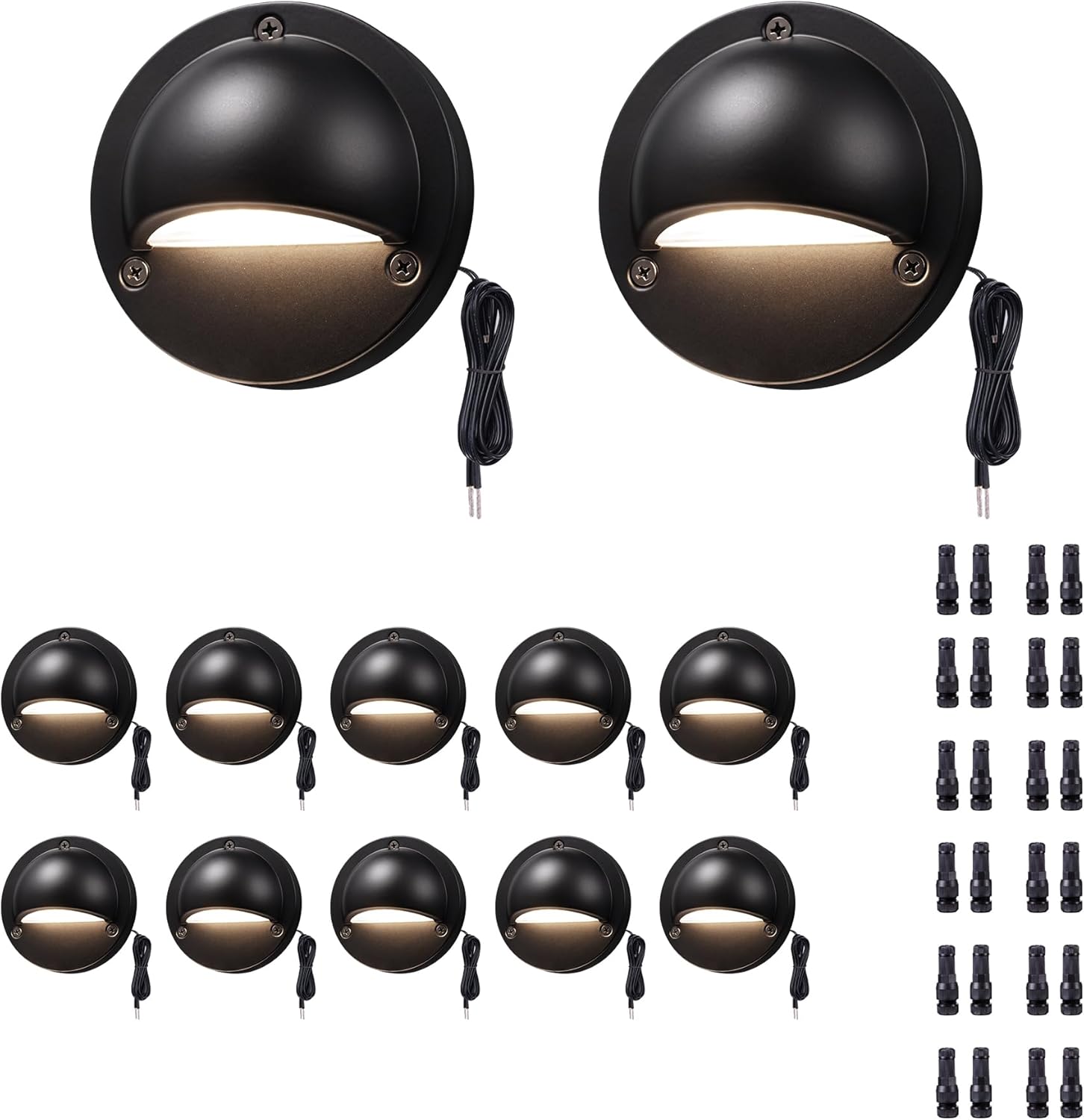 Varmtalys Low Voltage LED Step Lights - 12V Landscape Hardwired ...