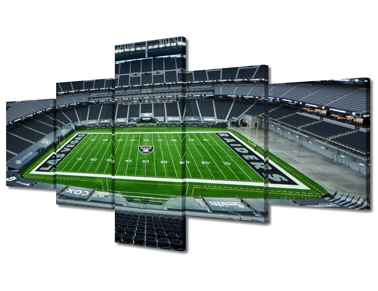 Amazon.com: TUMOVO Allegiant Stadium Canvas Wall Art Painting American ...