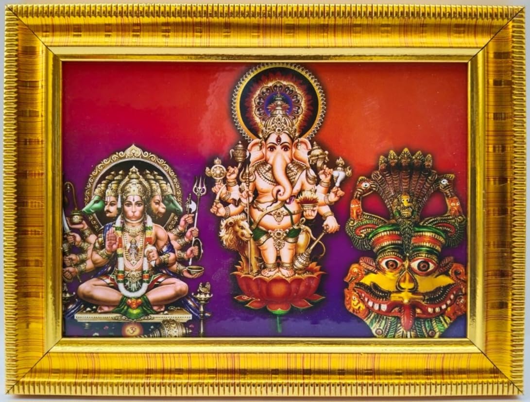 Panchmukhi Hanuman Drishti Ganapathi Shubha Drishti Ganapathi for Home ...