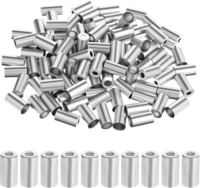 Amazon.com : QfwdfcTrenz 100 Pcs 5mm Bike Brake Cable Housing Ferrule ...