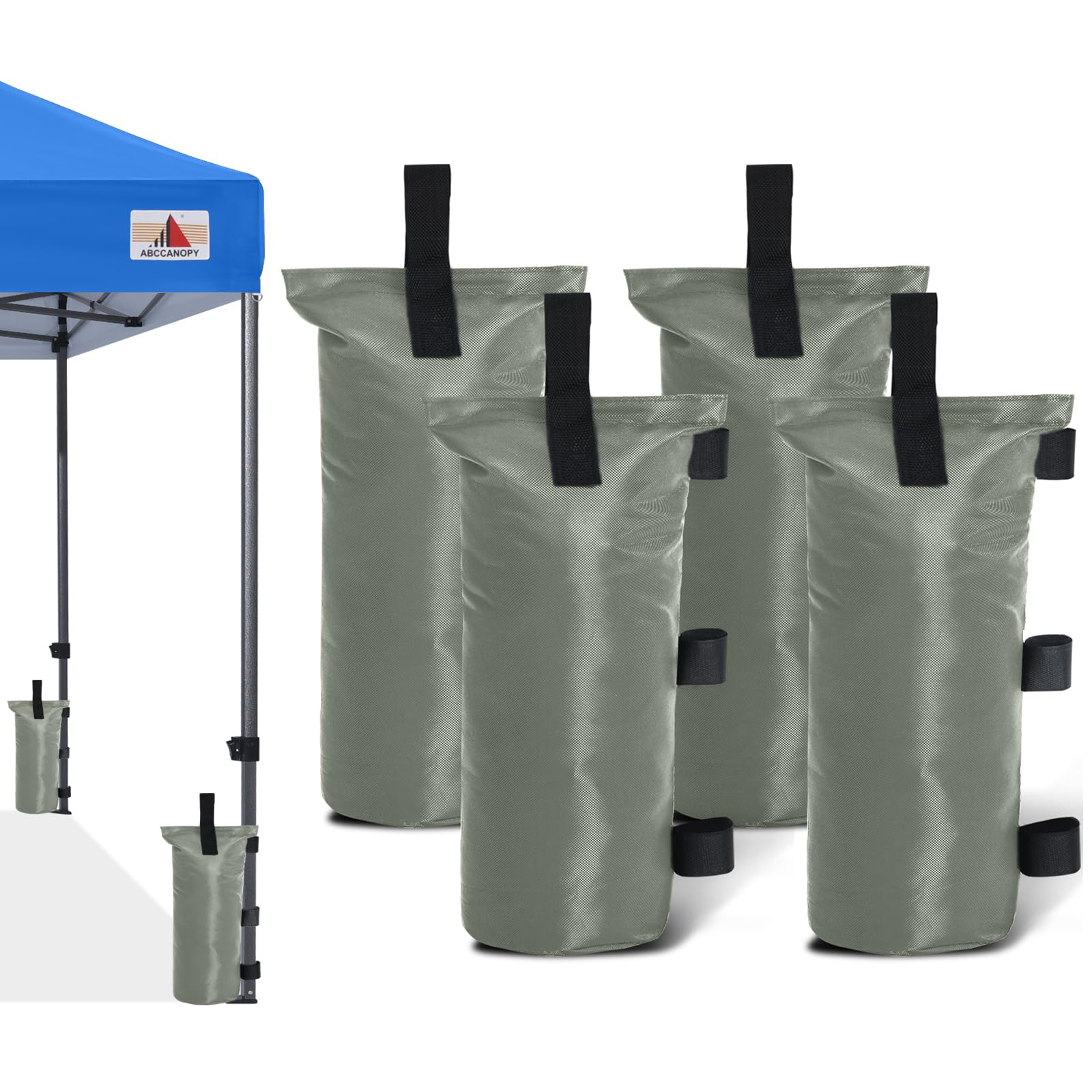 Snapklik.com : ABCCANOPY Canopy Weights Set Of 4-120LBS Sand Bags For ...