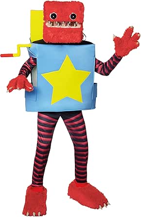 Amazon.com: Spirit Halloween Poppy Playtime Kids Boxy Boo Costume ...