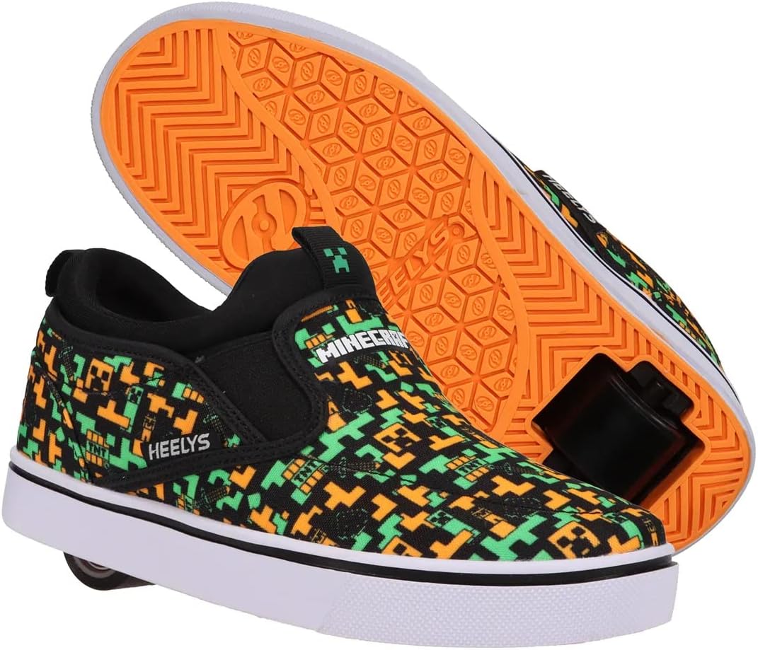 Amazon.com | HEELYS Men's J3T FX Minecraft Wheels Skate Sneaker Shoes ...