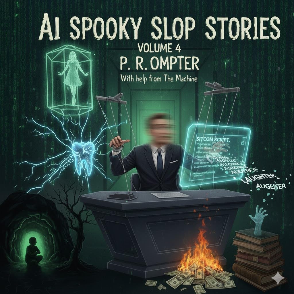 AI Spooky Slop Stories: Volume 4 eBook : Ompter, P.R., Machine, The ...