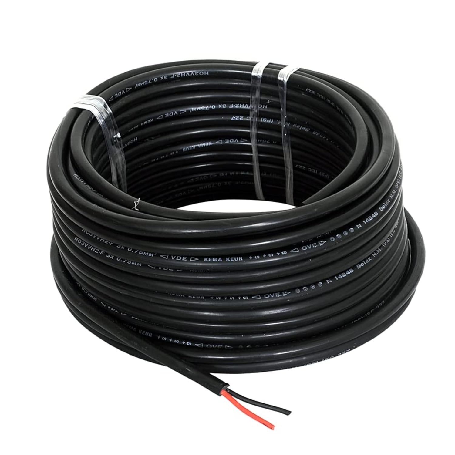 CORDNET Copper Wire .50MM 8 Meter| 2 Core Wire for Home or Domestic ...