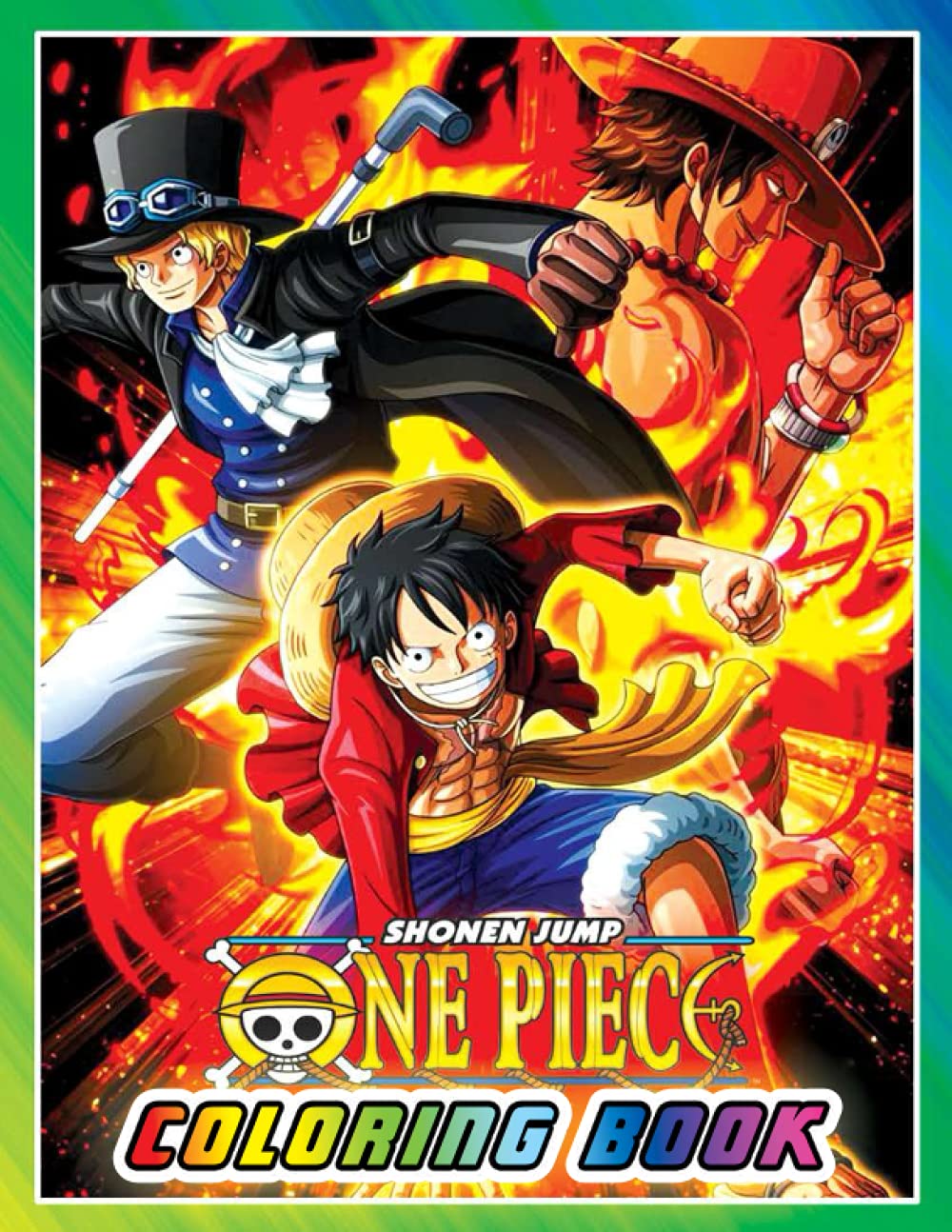 Buy One Piece Coloring Book: Anime Coloring Books "ONE PIECE" for Luffy ...