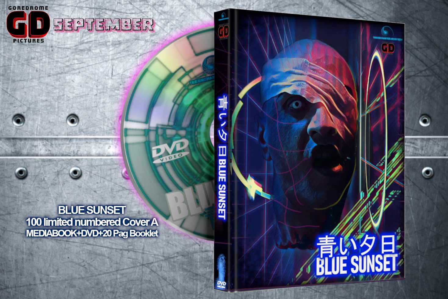 Amazon.com: Blue Sunset [DVD - 100 Ultralimited Mediabook Edition ...