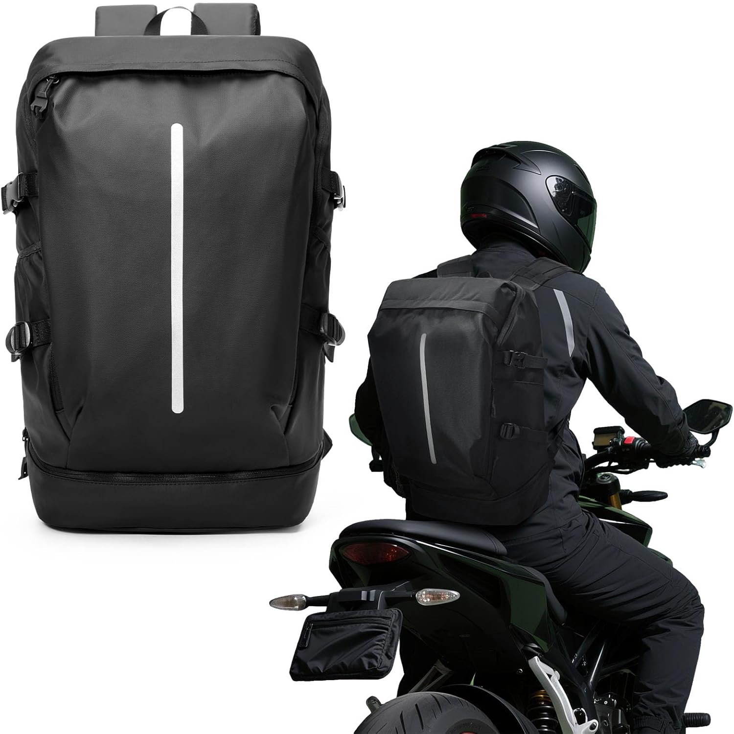 Amazon.com: WEPLAN Motorcycle Backpacks for Men and women, Waterproof ...