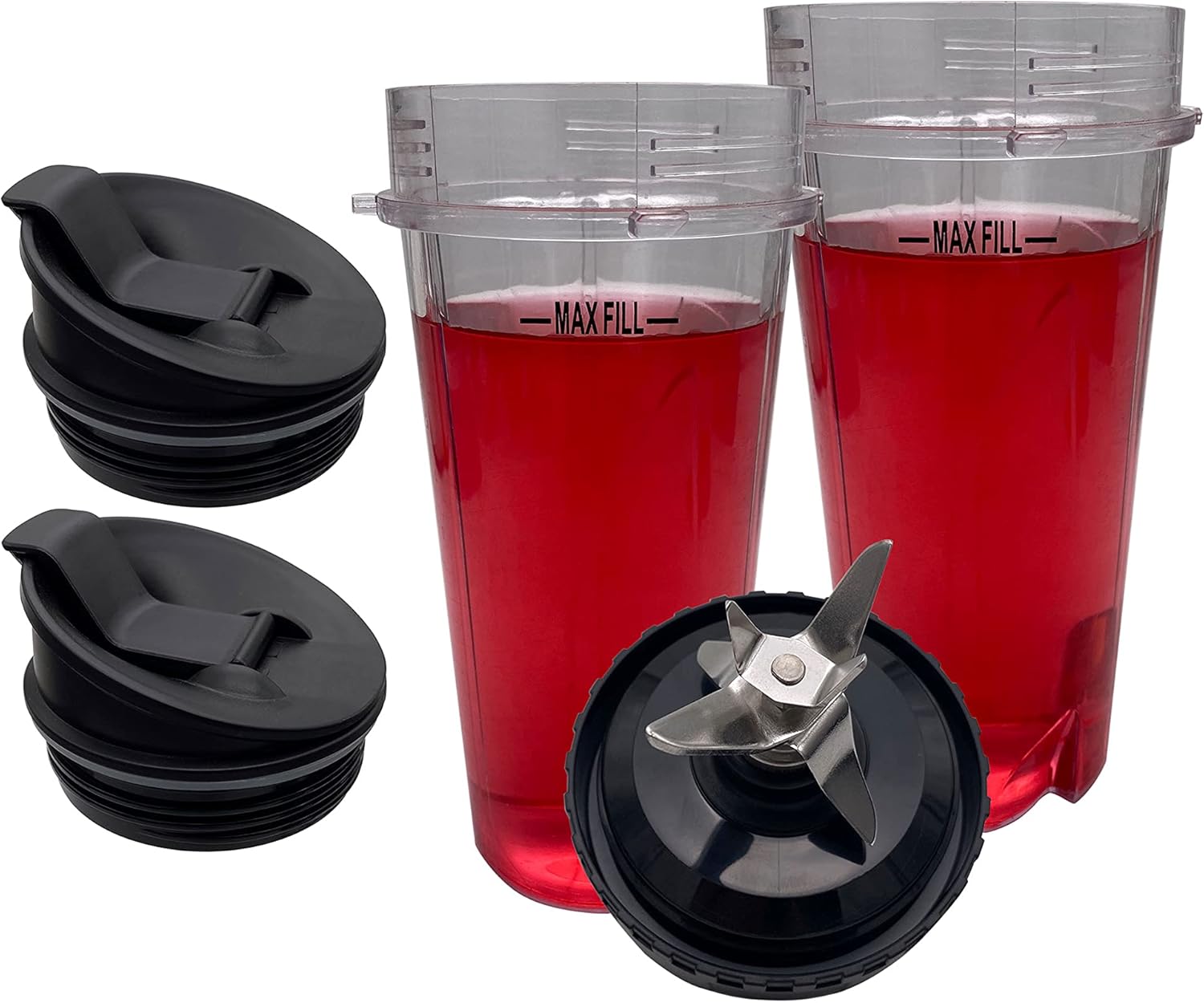 Amazon.com: Replacement parts 16oz cup with snip seal lid and extractor ...