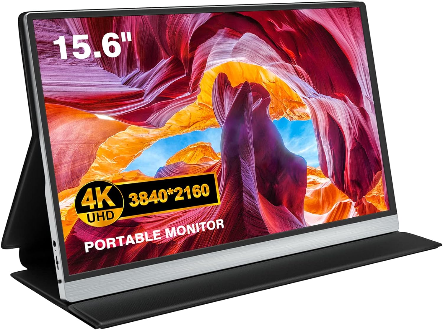 Amazon.com: AYY 4K Portable Monitor 15.6'' Portable Gaming Monitor ...