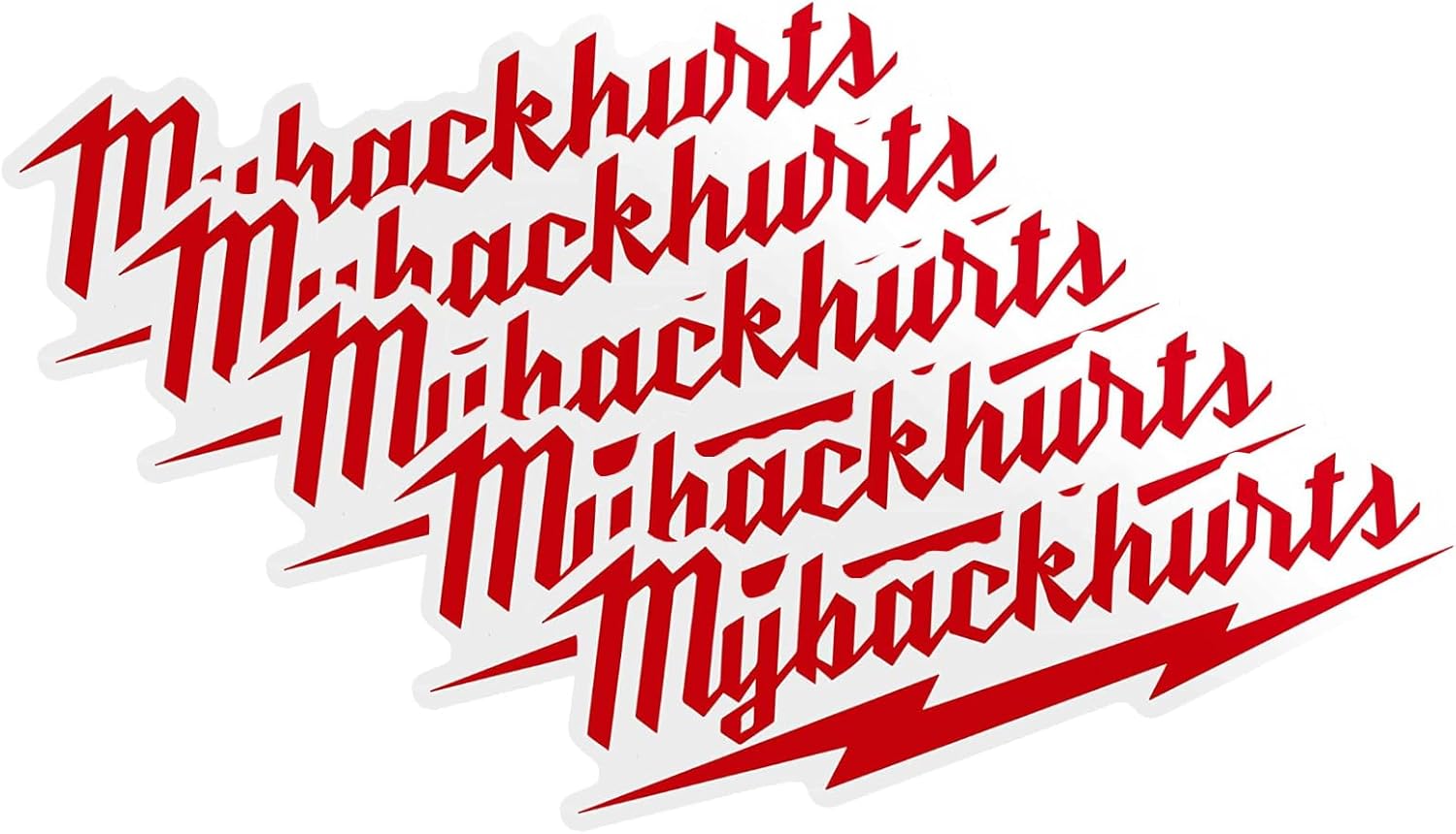 Amazon.com: 5Pcs My Back Hurts Stickers, Hard Hat Stickers for Men ...