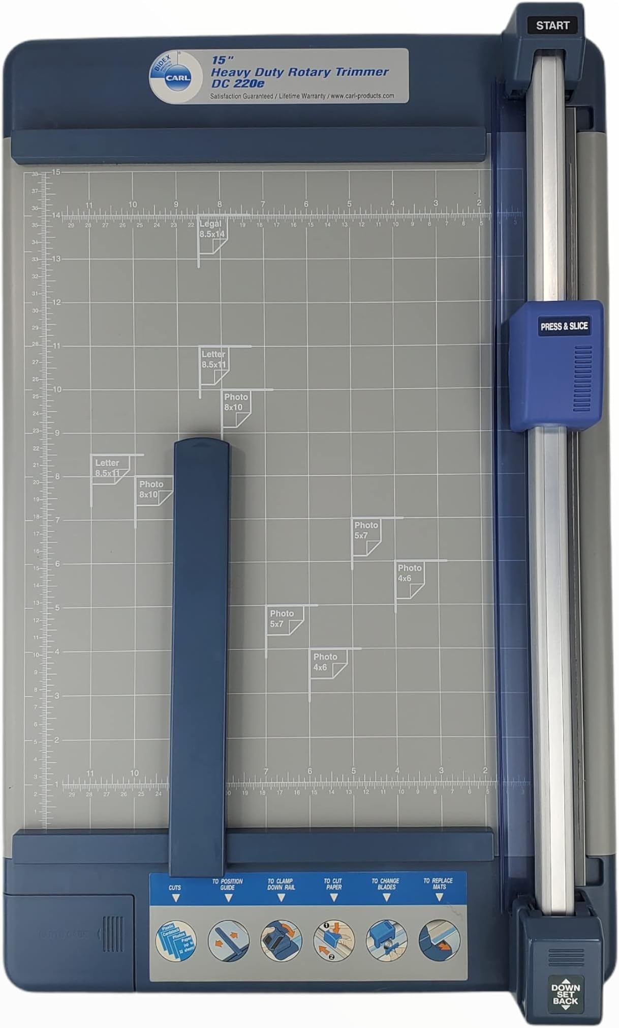 Amazon.com : Carl Mfg 15" Heavy-Duty Paper Trimmer : Office Products