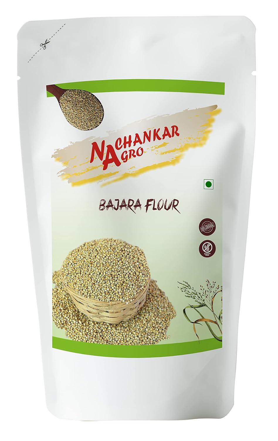 Nachankar Agro Bajra Flour (1kg) : Amazon.in: Grocery & Gourmet Foods