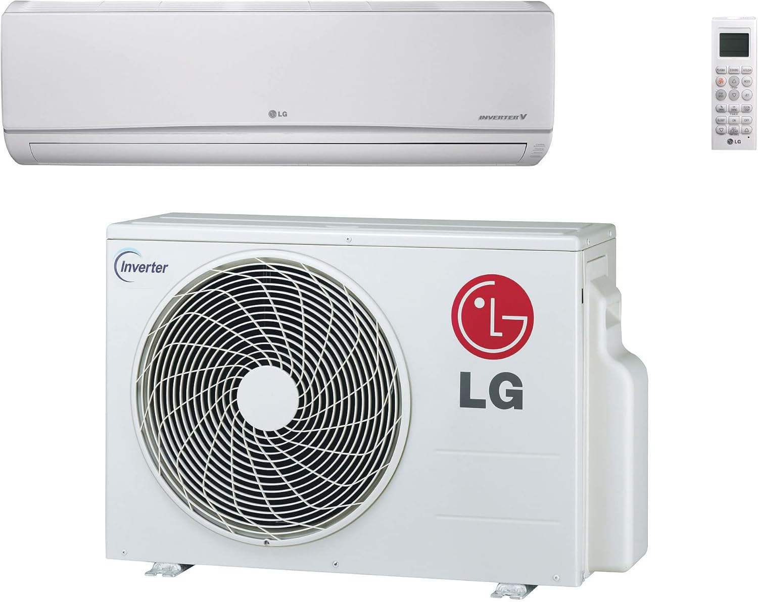 Amazon.com: LG LS181HSV 18,200 BTU Mini Split Air Conditioner with Heat ...