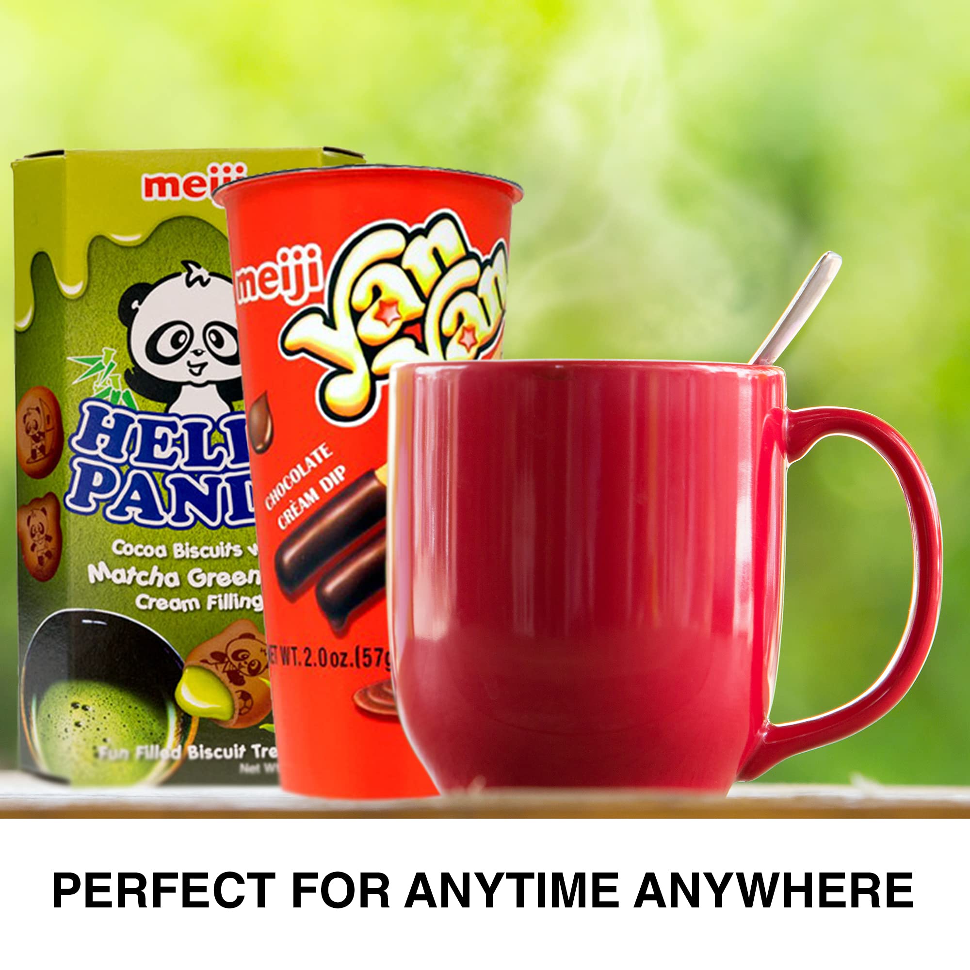 Meiji Hello Panda Cookies and Yan Yan Creme Dipping Sticks Mystery ...