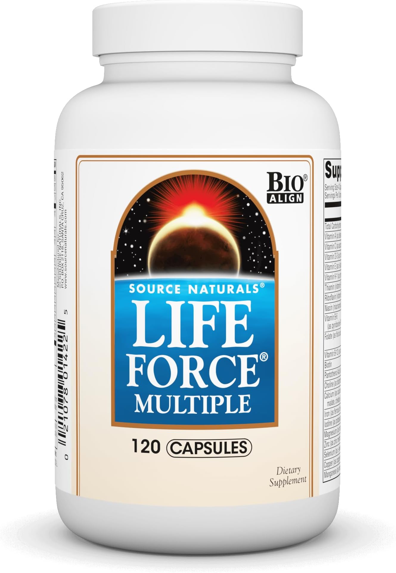 Amazon.com: Source Naturals Life Force Multiple Daily Multivitamin High ...