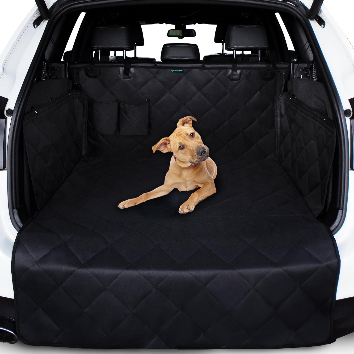 Oasser Car Boot Liner for Dogs 4 Layers Nonslip Waterproof and Washable ...