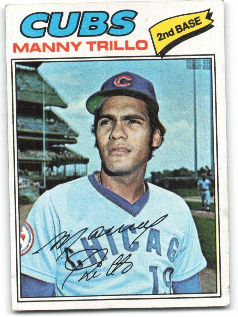 Amazon.com: 1977 Topps #395 Manny Trillo EX/NM Cubs Baseball Trading ...
