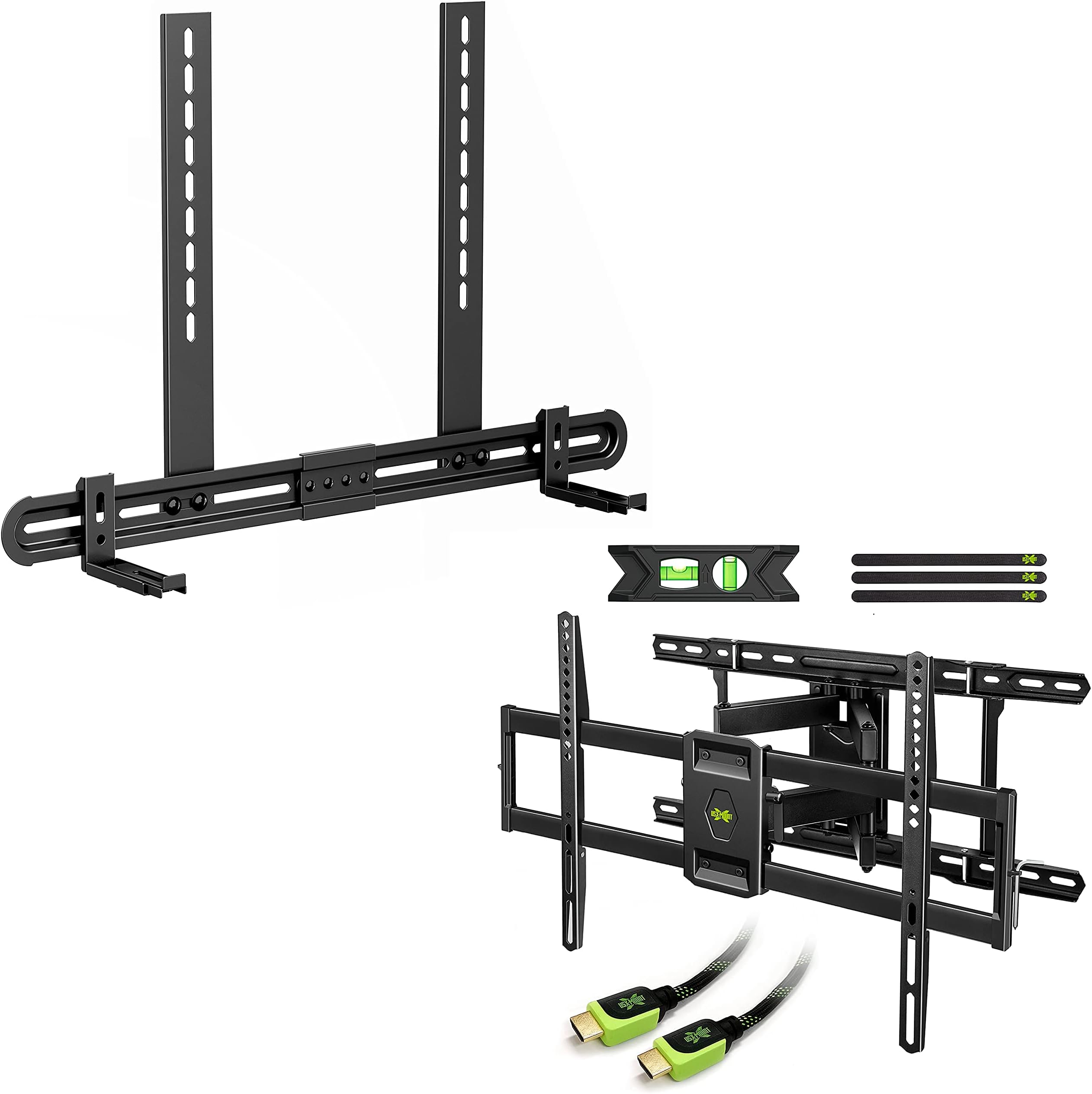 Amazon.com: USX MOUNT Universal Soundbar Mount, Sound Bar TV Bracket ...