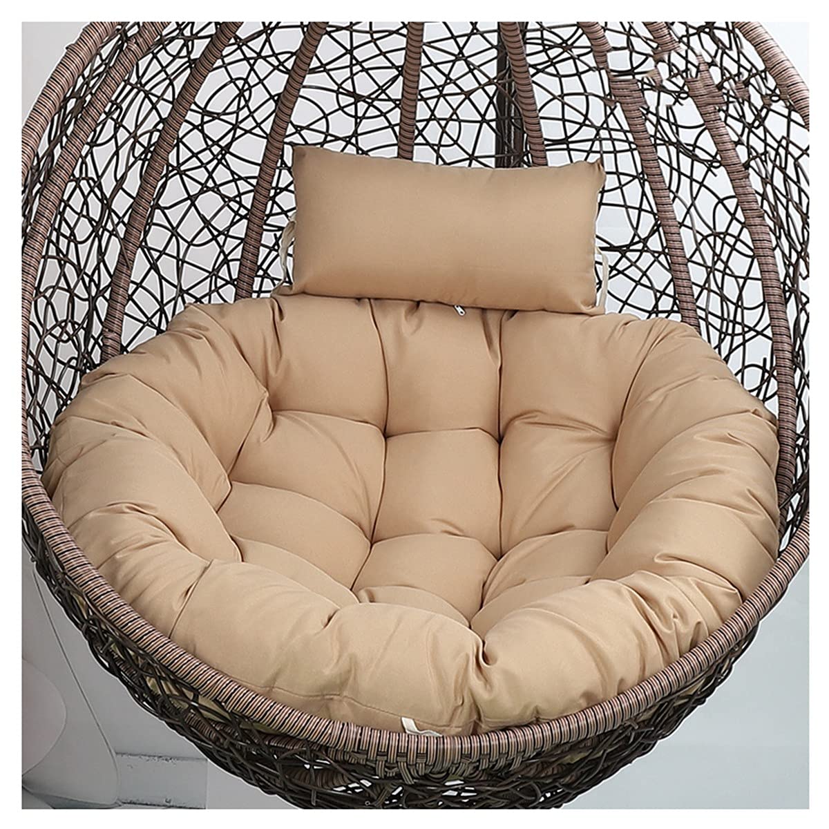 MNBVH Egg Chair Cushion, Outdoor Swing Chair Cushion Replacement, Chair ...