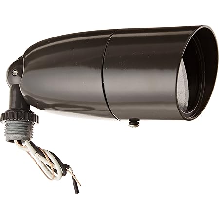 RAB Lighting HB101A Bullet Shape Par Floodlight, PAR38 Type, Aluminum ...