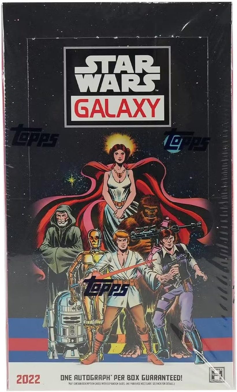 Amazon.com: 2022 Topps Starwars Galaxy Hobby Box by Topps ...