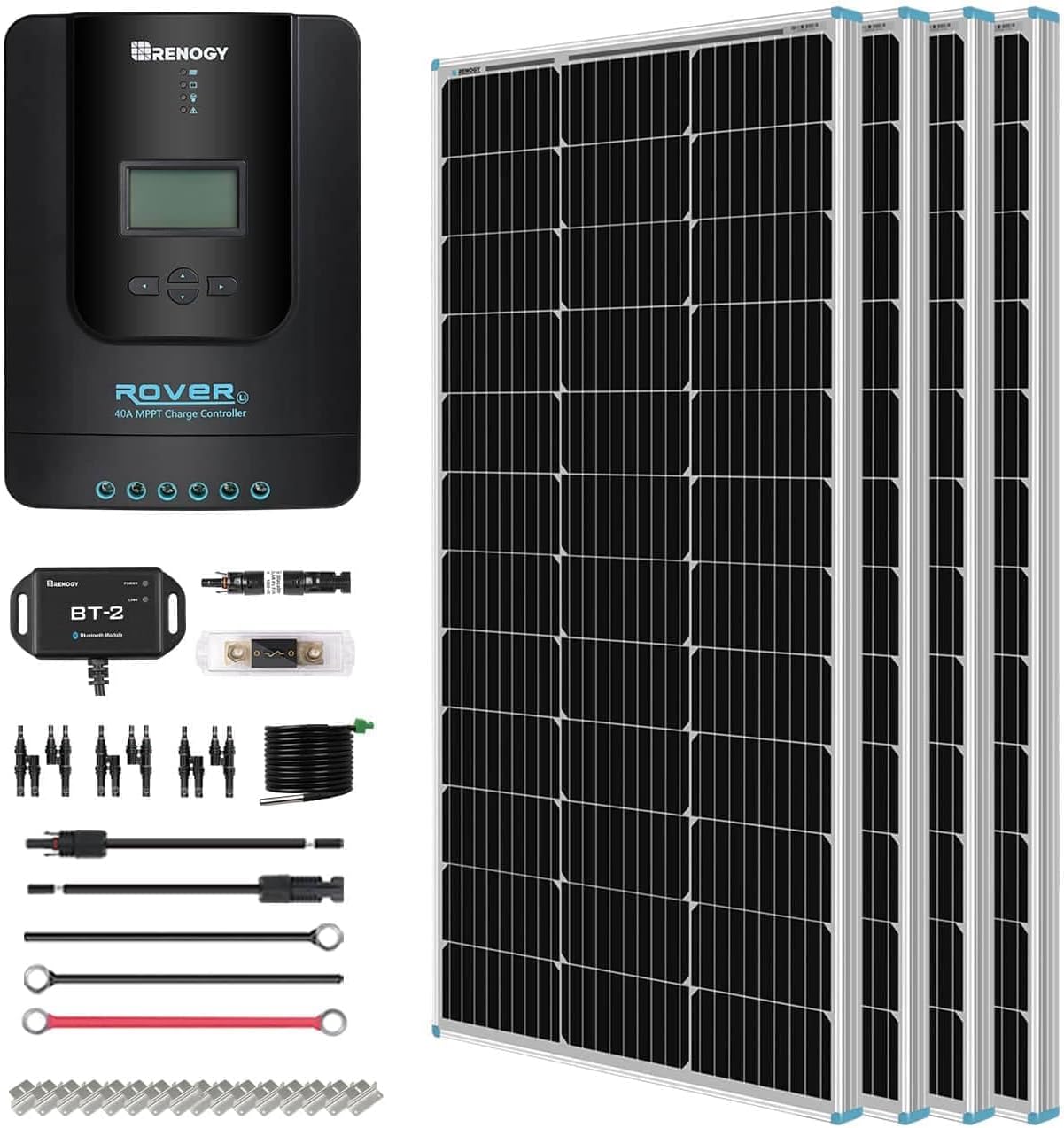 Amazon.com: 1.5KW PluggedSolar with 1500Watt Crystalline Solar Panels ...