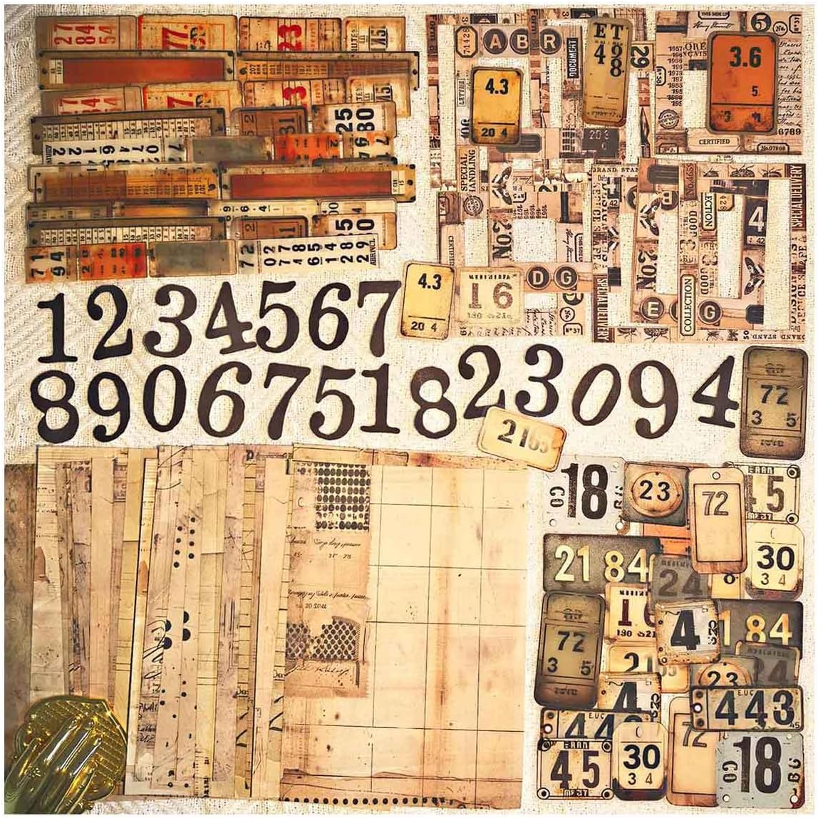 Amazon.com: Vilikya 90Pcs Tag Label Scrapbook Stickers for Junk Journal ...