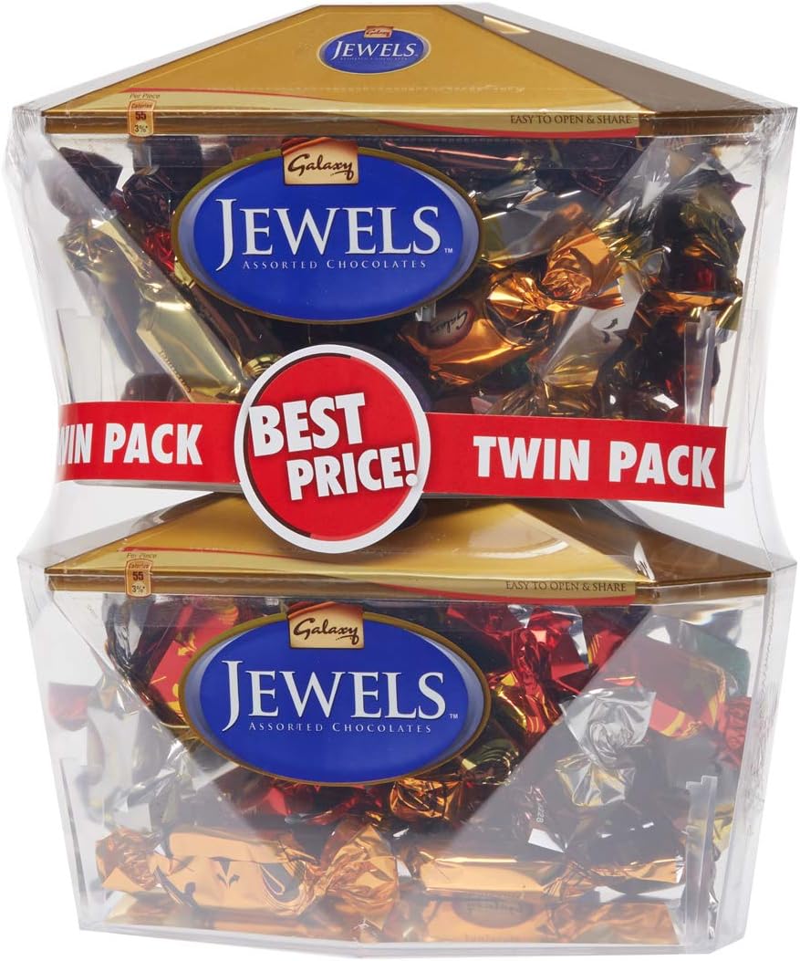 Galaxy Jewels, Assortment Chocolate Gift Box, Pack of 2x400g, Miniature ...