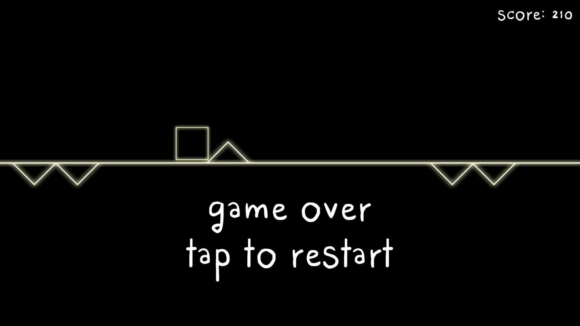 Infinite 2d line runner - avoid triangle obstacles - App on Amazon Appstore