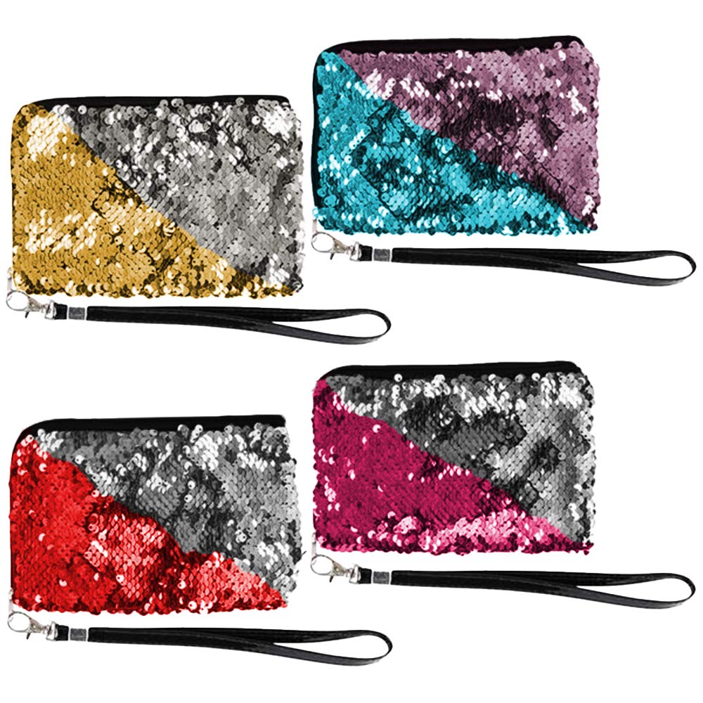 Amazon.com: ArtCreativity Flip Sequin Wristlets For Kids, Set of 4 ...