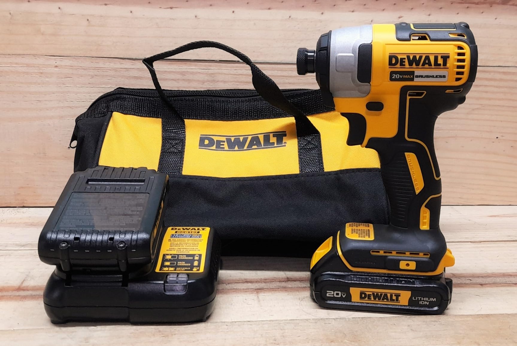 $15/mo - Finance DEWALT 20V MAX* Impact Driver, Cordless, 1/4-Inch ...