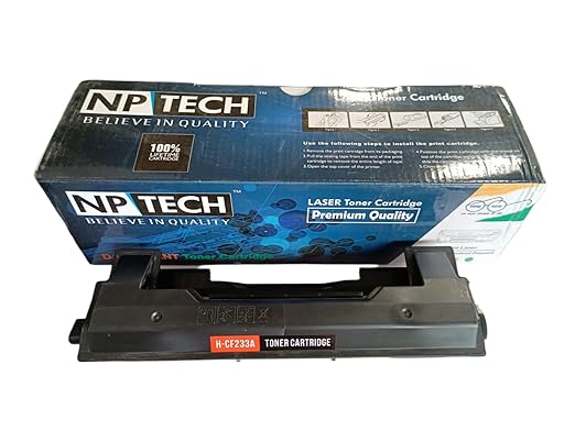 NP TECH CF233A Premium Black Ink Laser Toner Cartridge for HP Laserjet ...