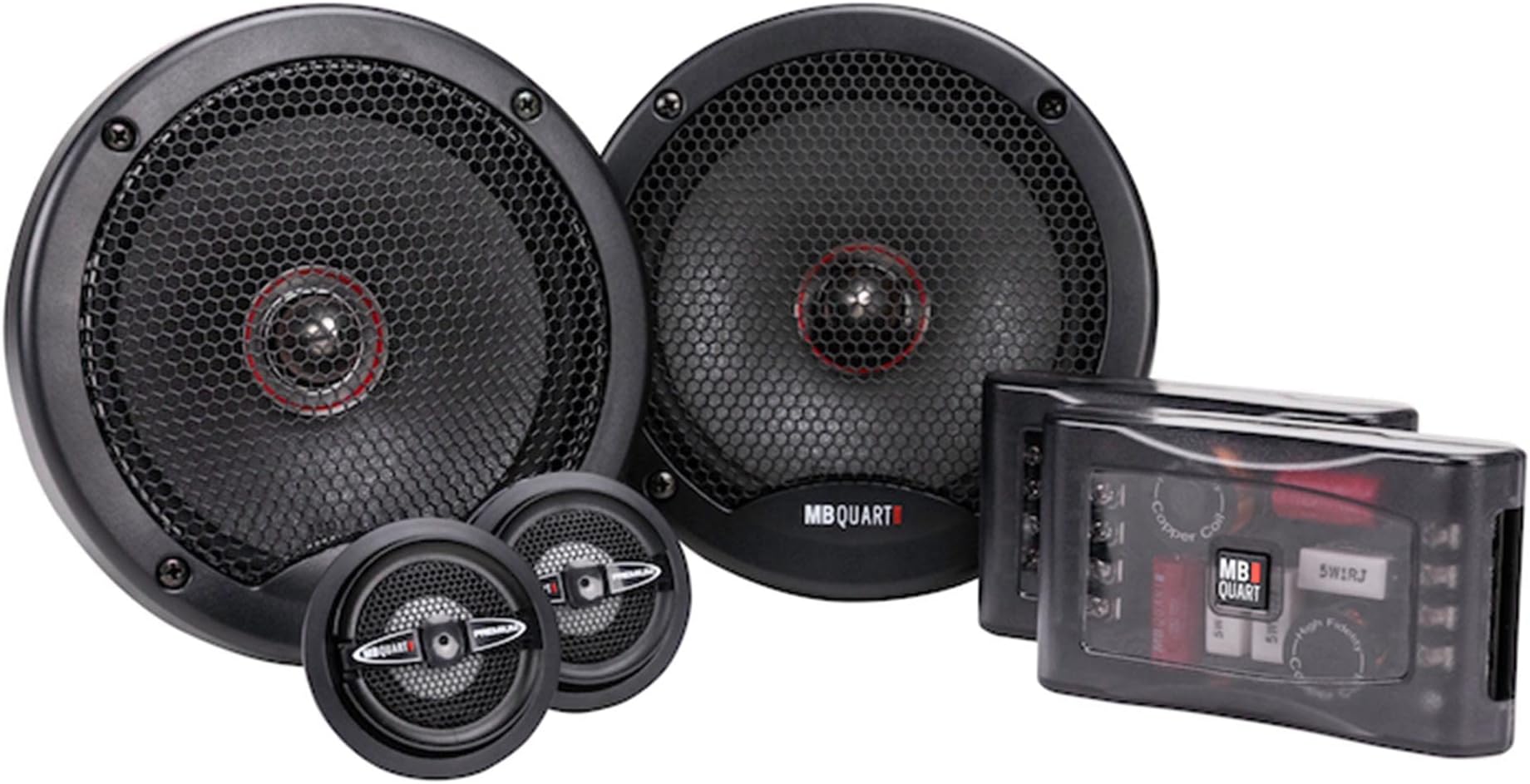Amazon.com: MB Quart PS1-216 Premium 2-Way Component Car Speaker System ...
