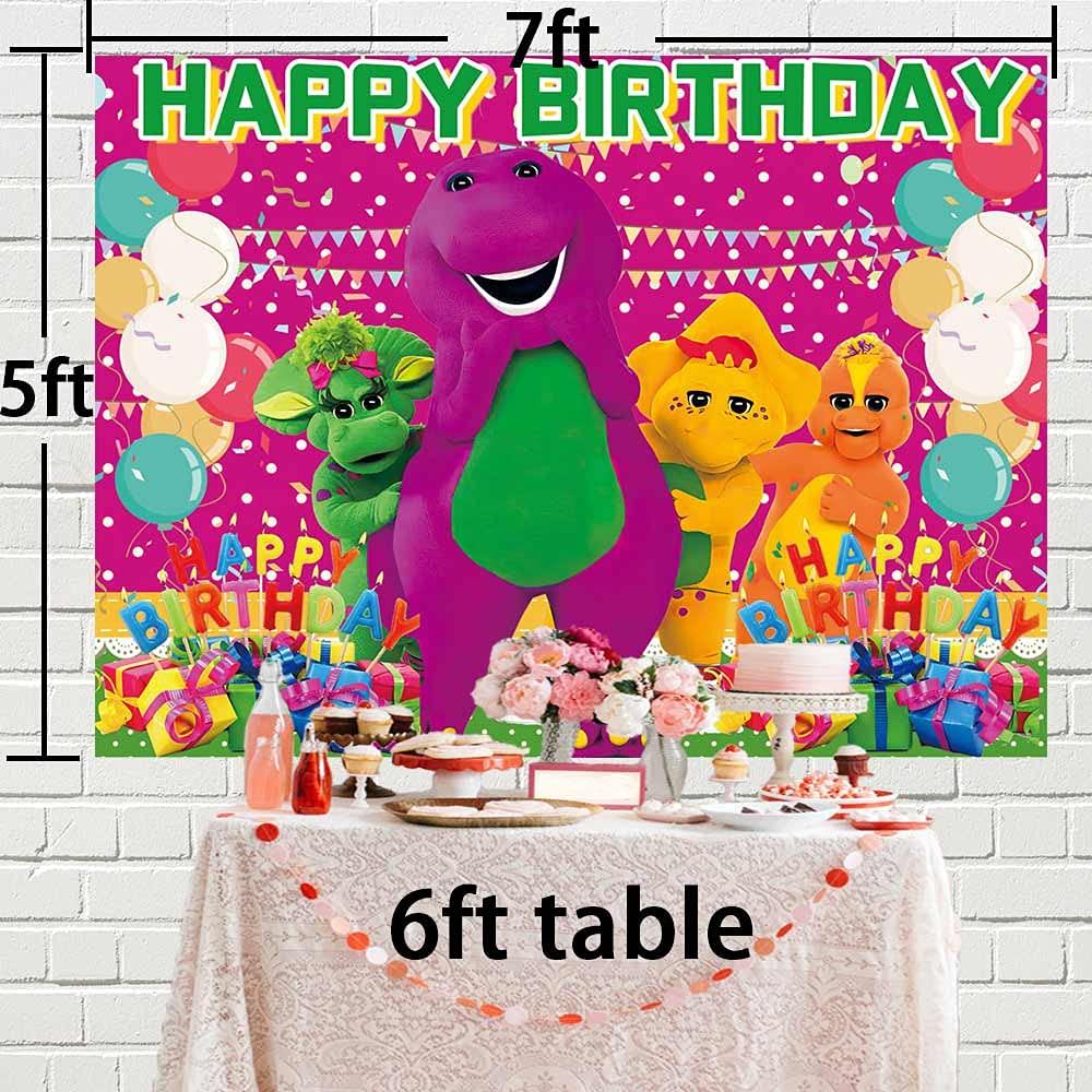 Barney And Friends Birthday Banner