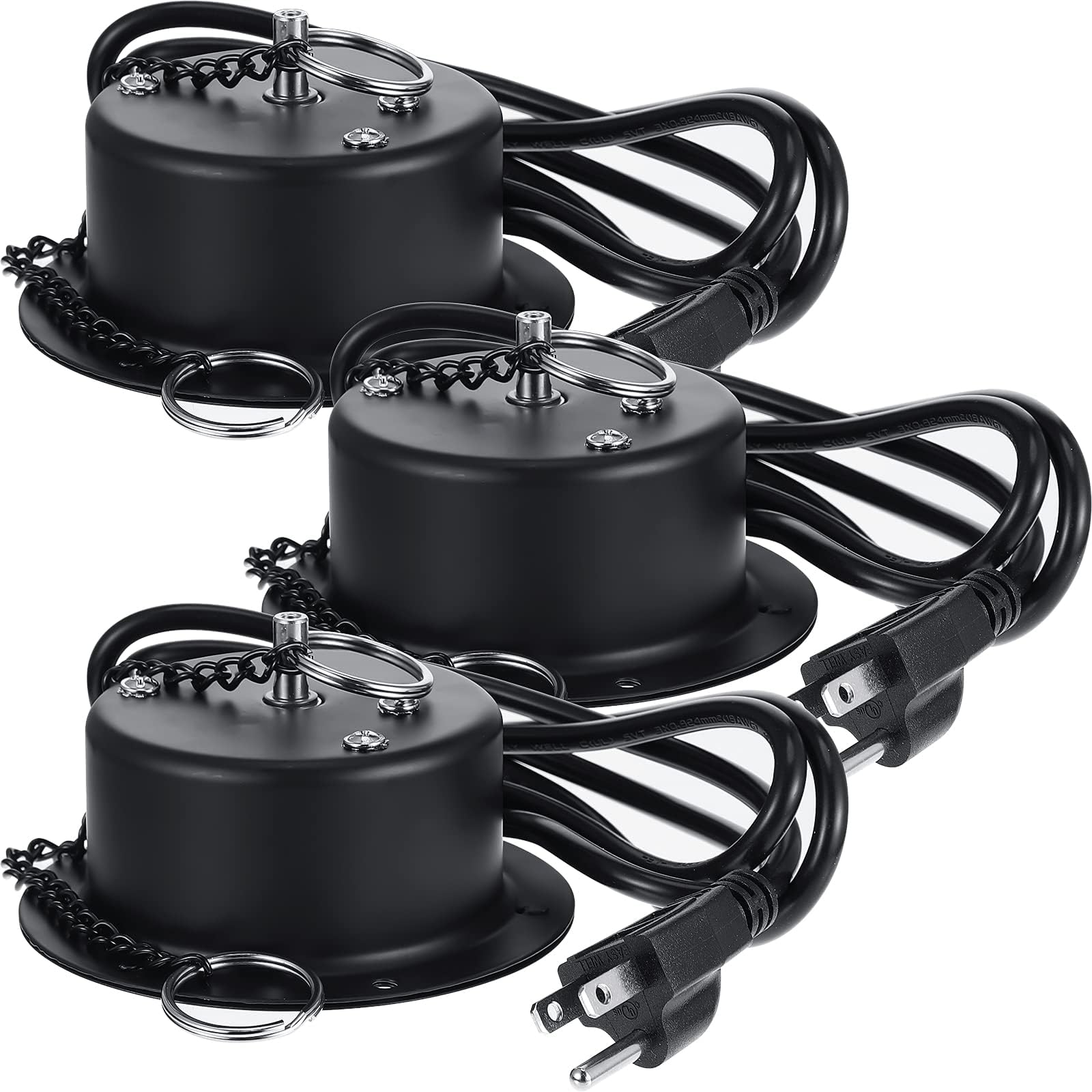 Therwen 3 Pcs Disco Ball Motor Heavy Duty 3RPM Slow Rotating Mirror ...