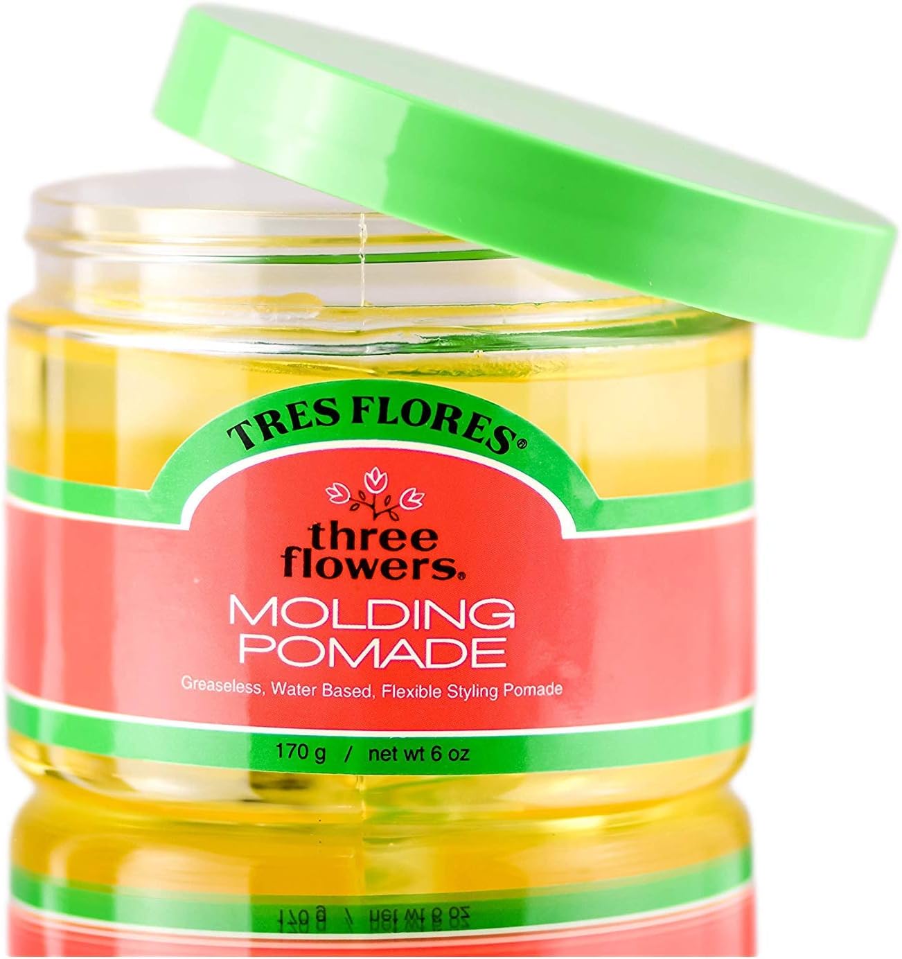 Amazon.com: Three Flowers Molding Pomade 6 oz (Pack of 6) : Beauty ...