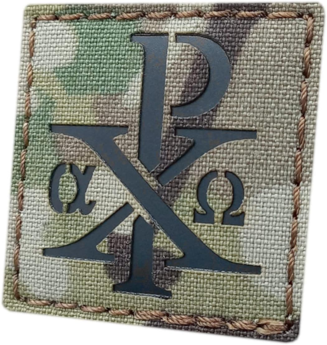 Amazon.com: IR Chi Rho Christogram Infrared Symbol Jesus Christ 2x2 ...