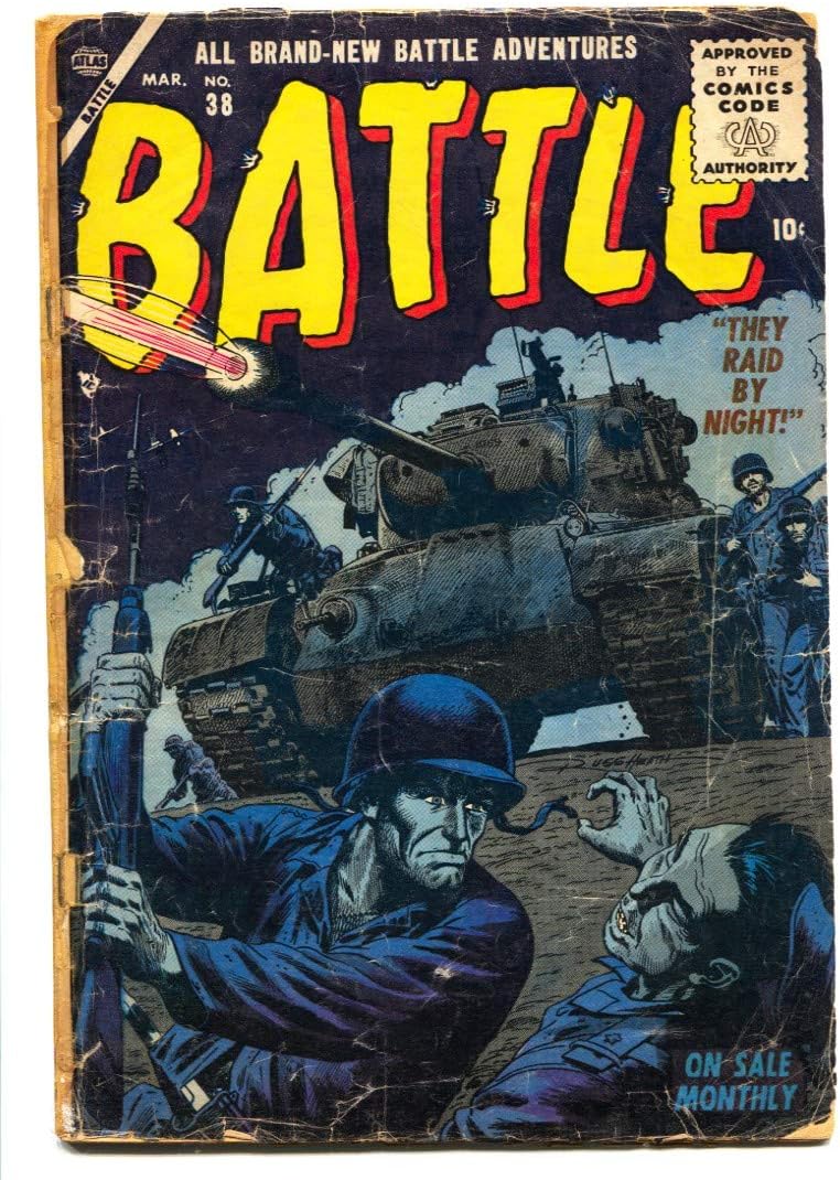 Amazon.com: Battle #38 1955- Atlas Korean War comic G- : N/A, N/A ...