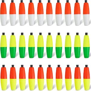 Amazon.com : Peg Floats for Catfish Fishing Bobbers,Fishing Cigar Foam ...