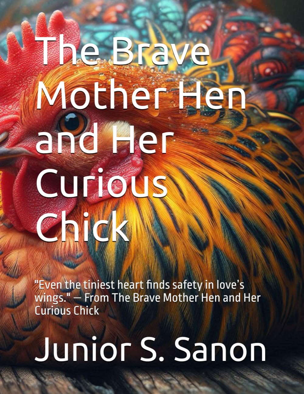 The Brave Mother Hen and Her Curious Chick: "Even the tiniest heart ...