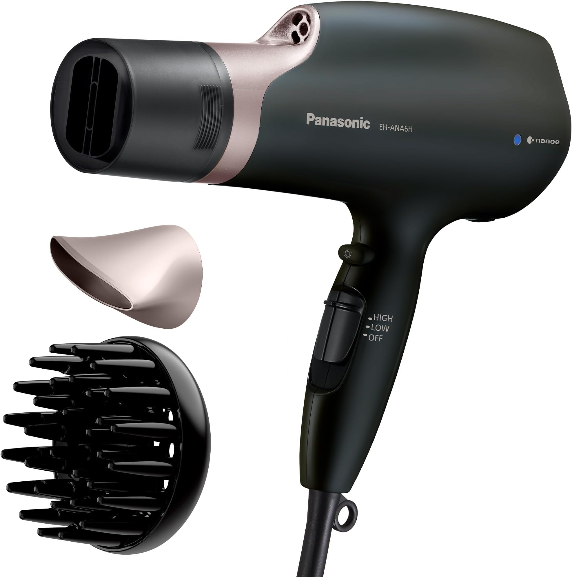 Amazon.com : Panasonic Nanoe Salon Hair Dryer with Quick-Dry ...