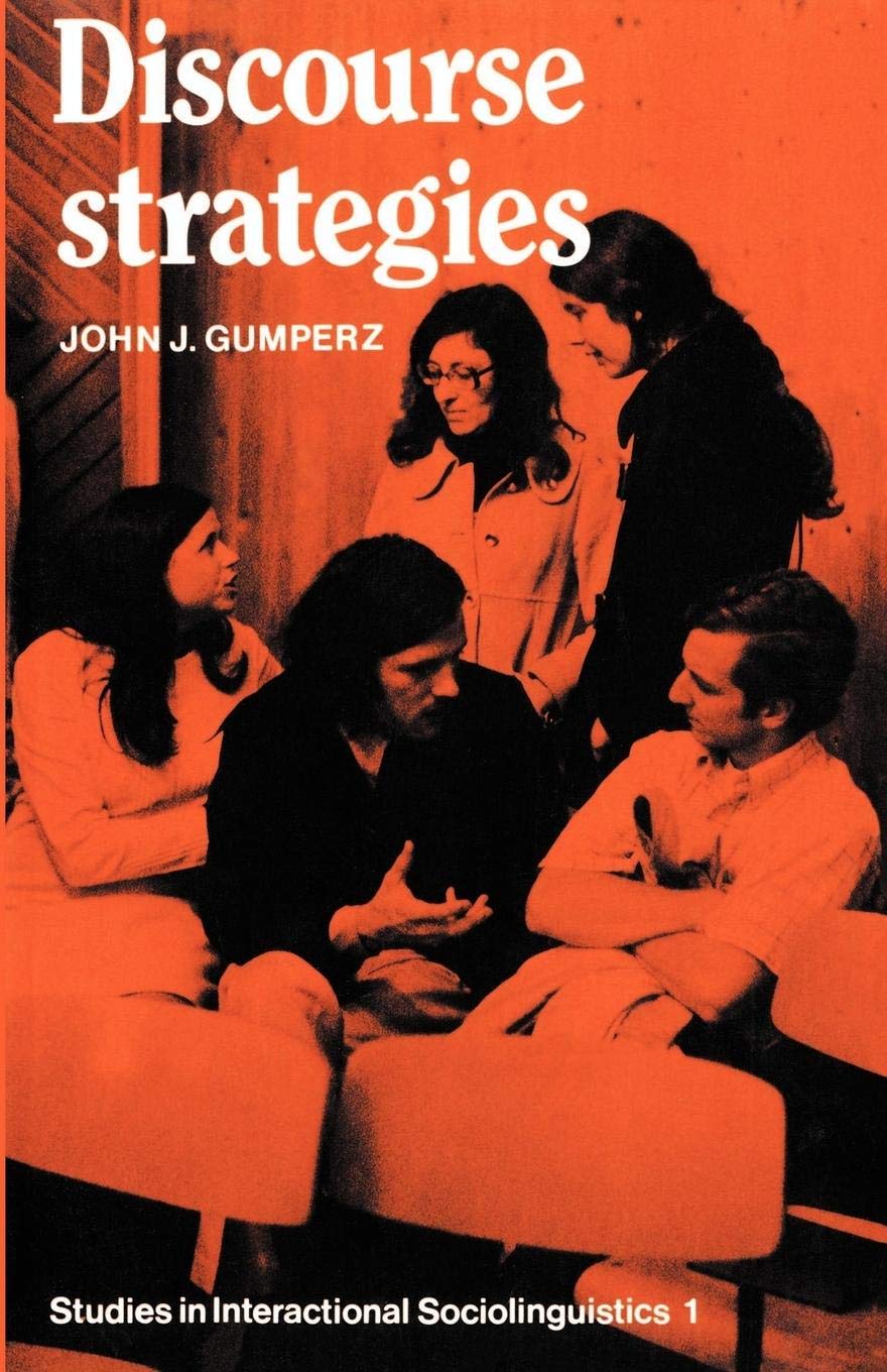 Amazon.com: Discourse Strategies (Studies in Interactional ...