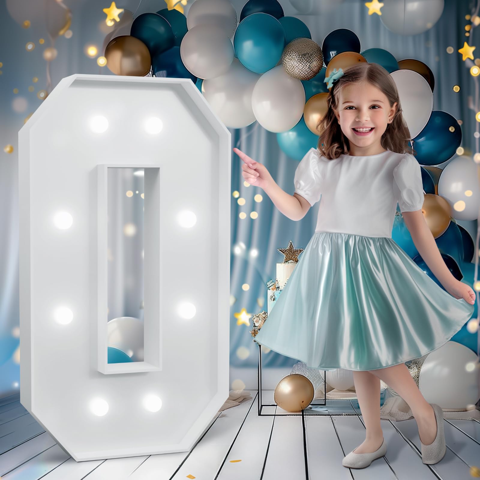 Amazon.com: Marquee Letters 3 Feet Tall, Cool White Light Up Letters O ...