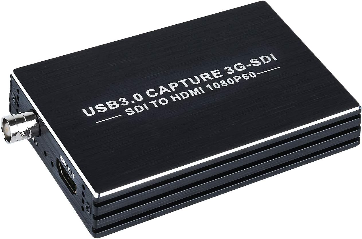 Amazon.com: SDI Capture Card USB 3.0, SDI to USB 3.0 with HDMI Loopout ...