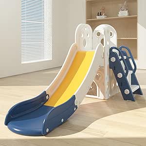Amazon.com: CHIIRAKU Mickey Toddler Slide Kid Slide Climbing and ...