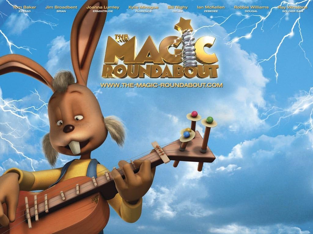 Amazon.com: The Magic Roundabout | 19x14 inch | Silk Printing Poster ...